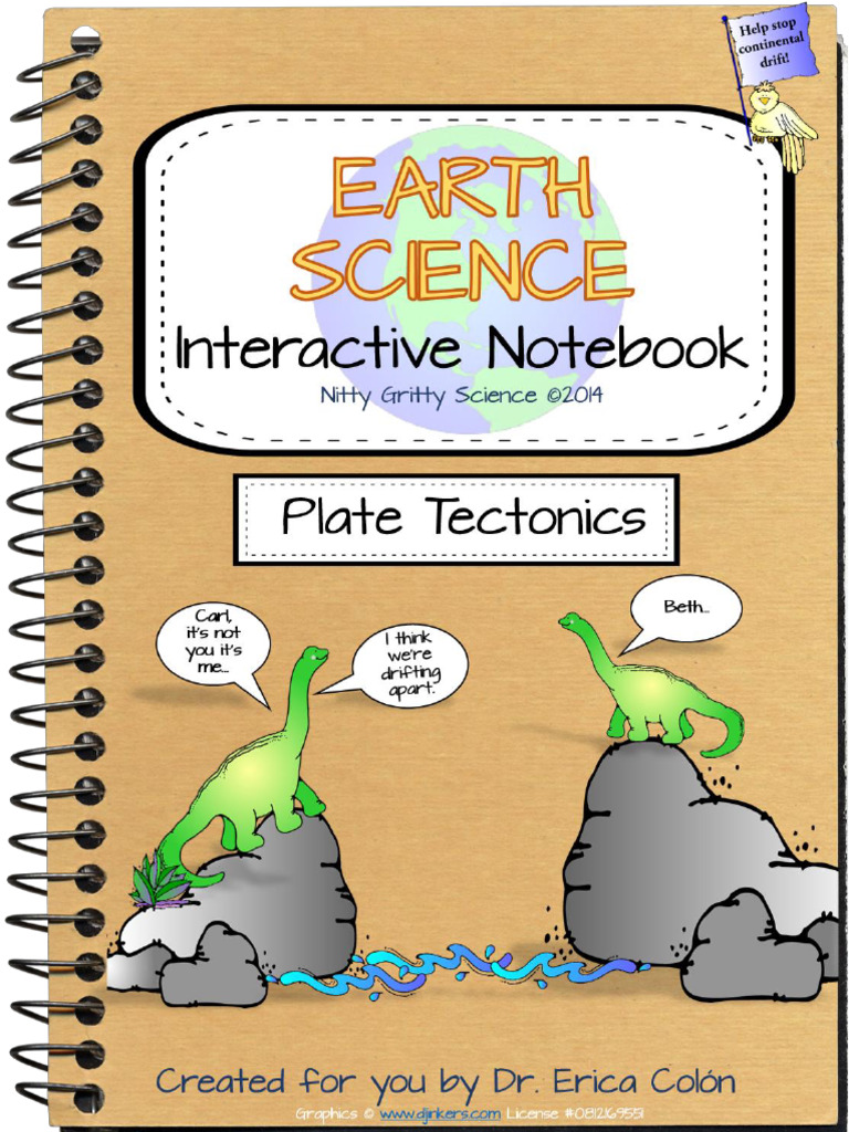 Plate Tectonics Earth Science Interactive Notebook | PDF | Plate ...