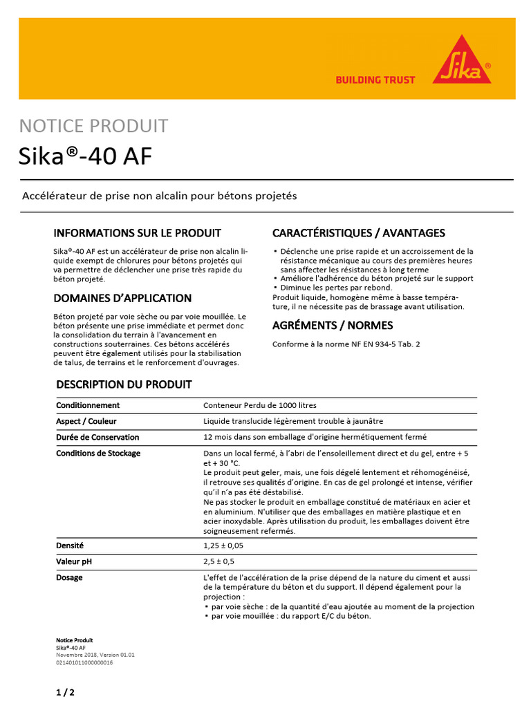 sika_-40_af | PDF