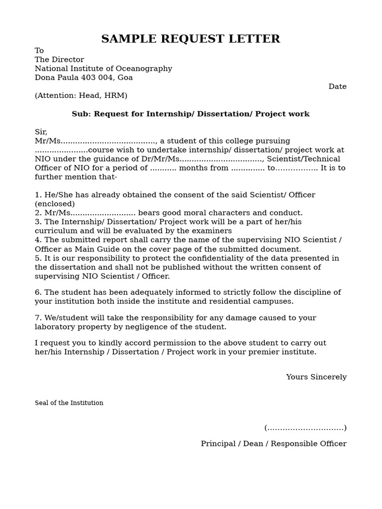 Sample-Request-Letter | PDF