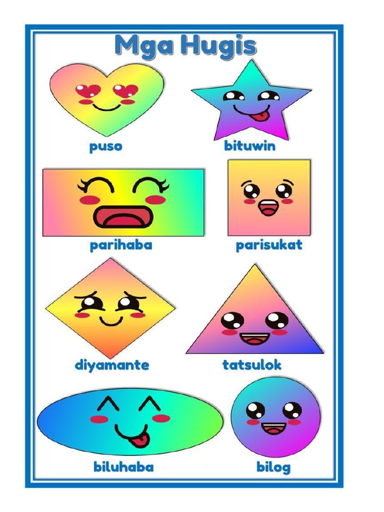 Mga Linya at Hugis | PDF