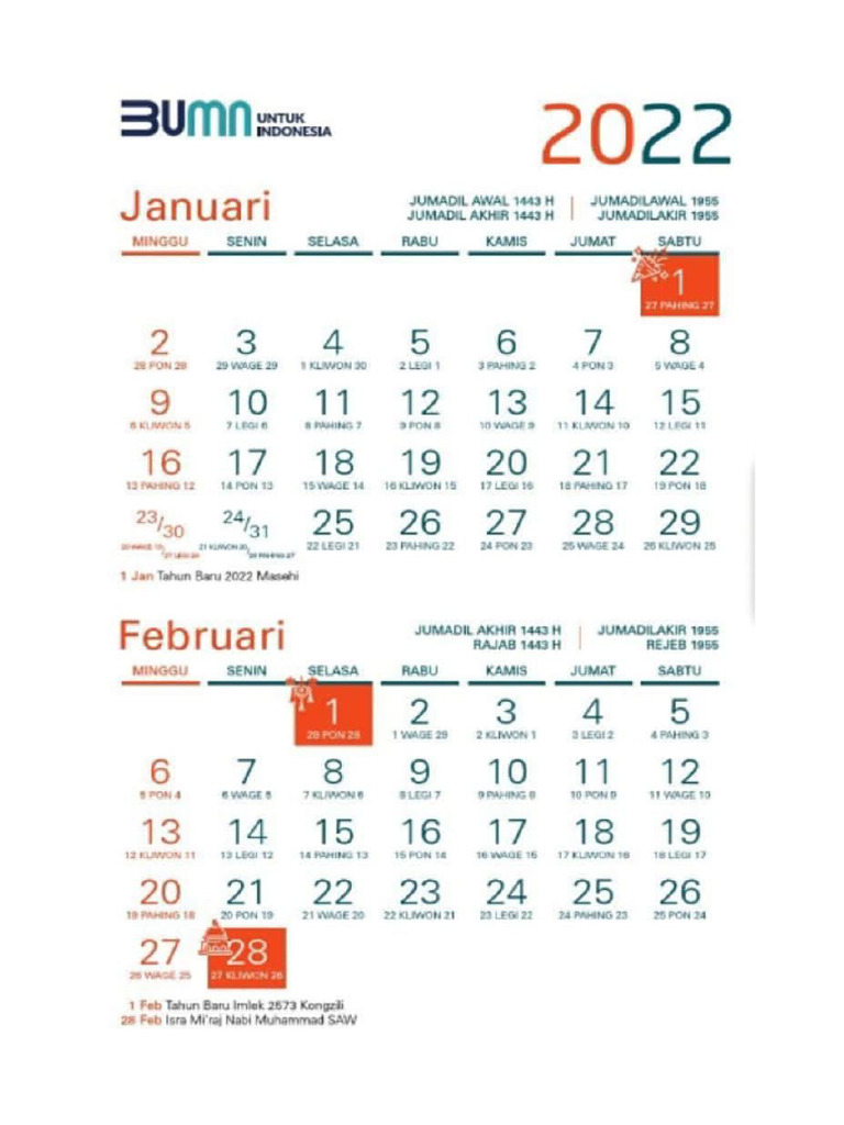 Kalender 2022 | PDF