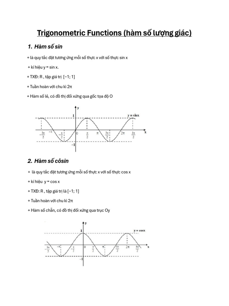 Trigonometric Functions | PDF