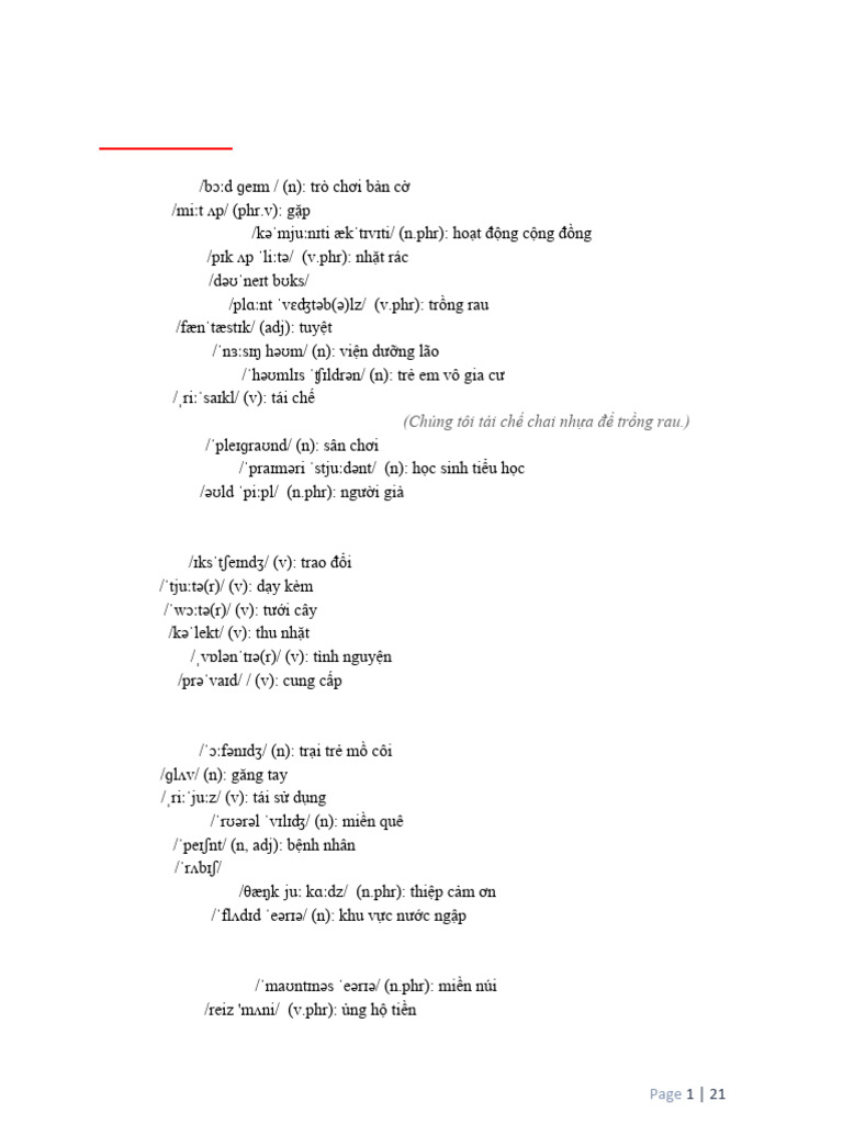 Unit 3 Global Success Bai Tap Full Ky Nang | PDF