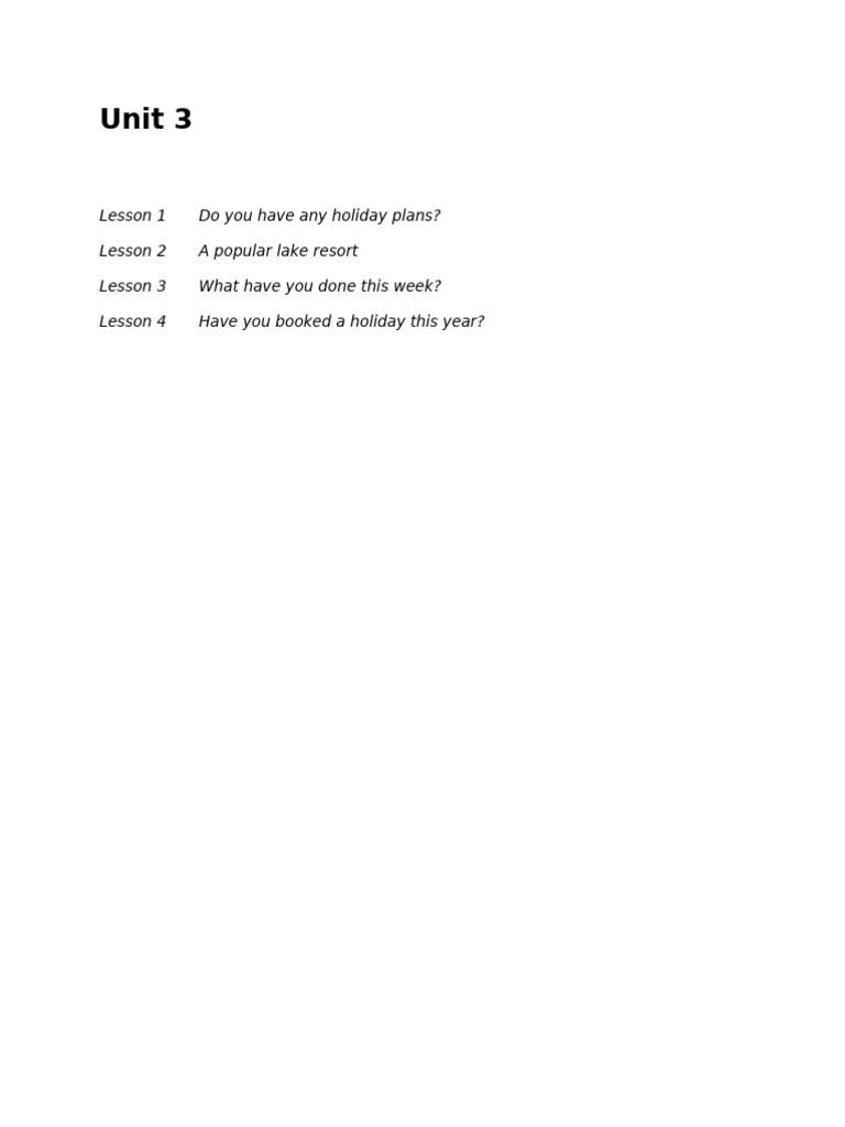 Unit 3 | PDF