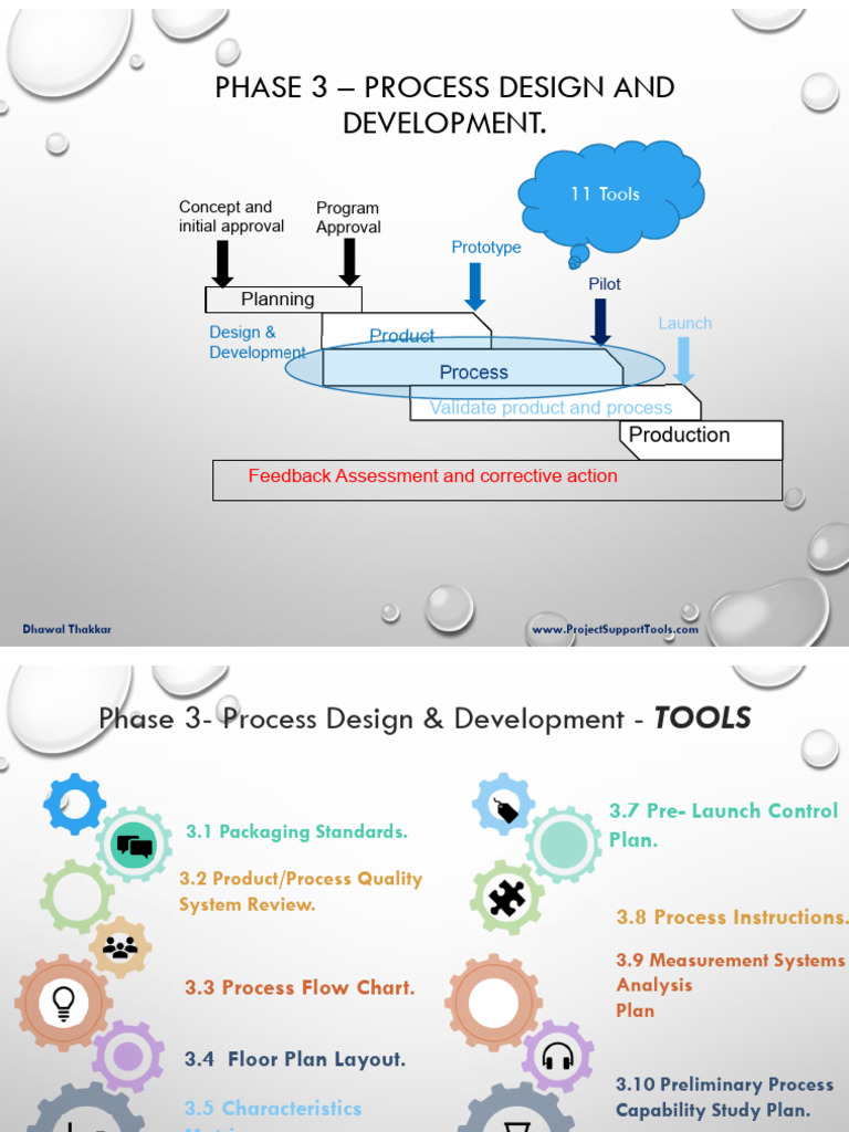 3rd Phase of APQP - Process Design and Development | PDF | Computer ...