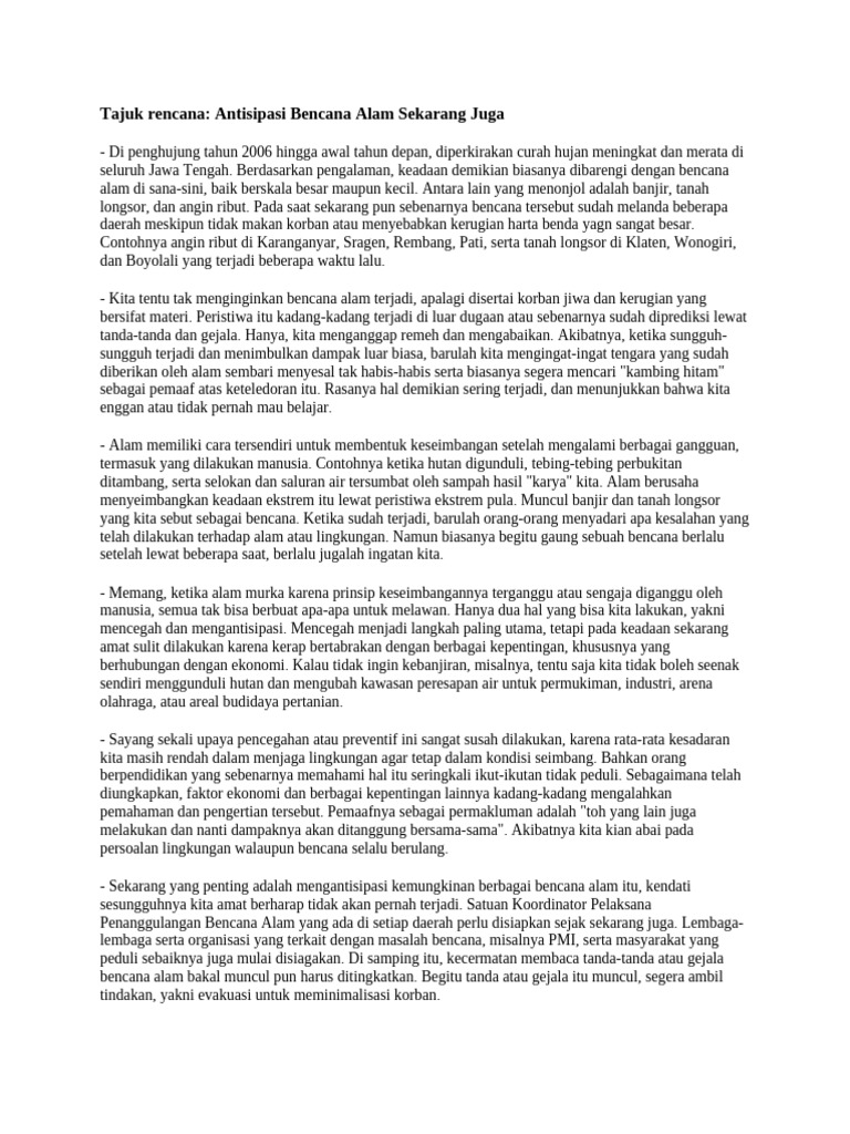 Tajuk Rencana 1 | PDF