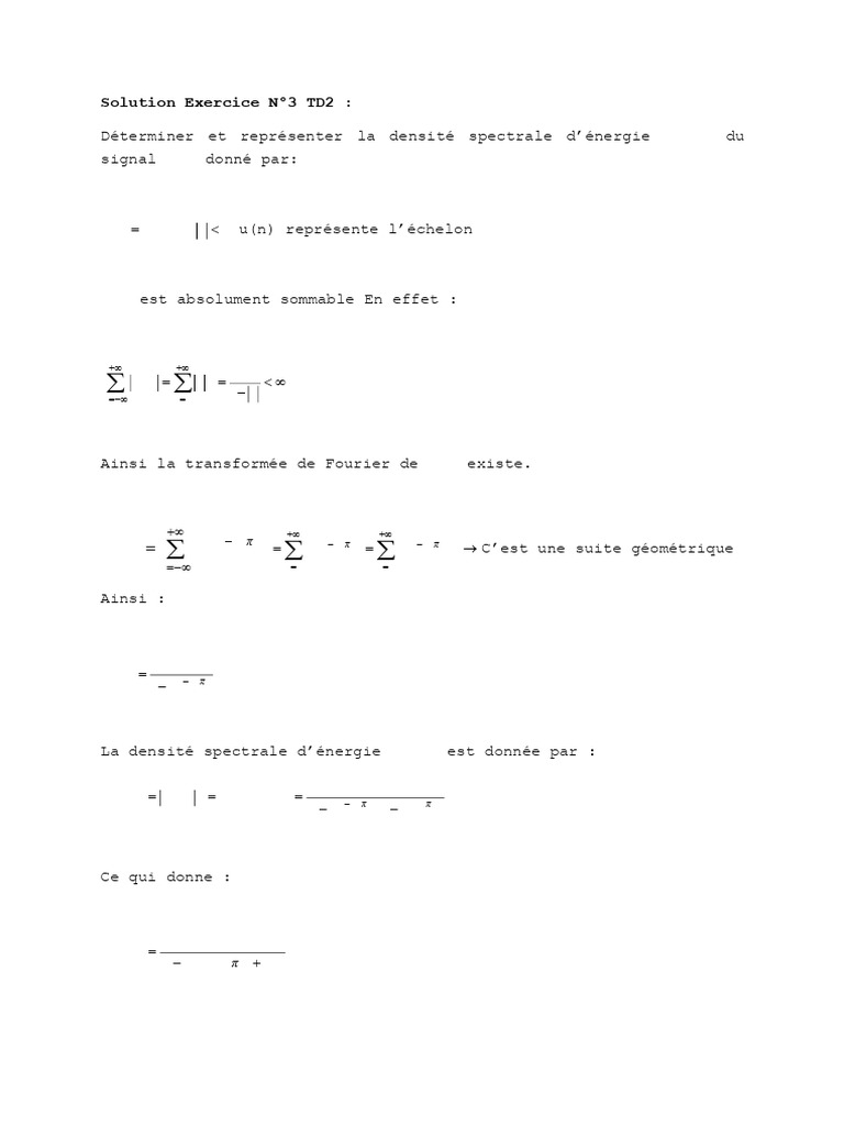Solution Exo3 TD2 | PDF