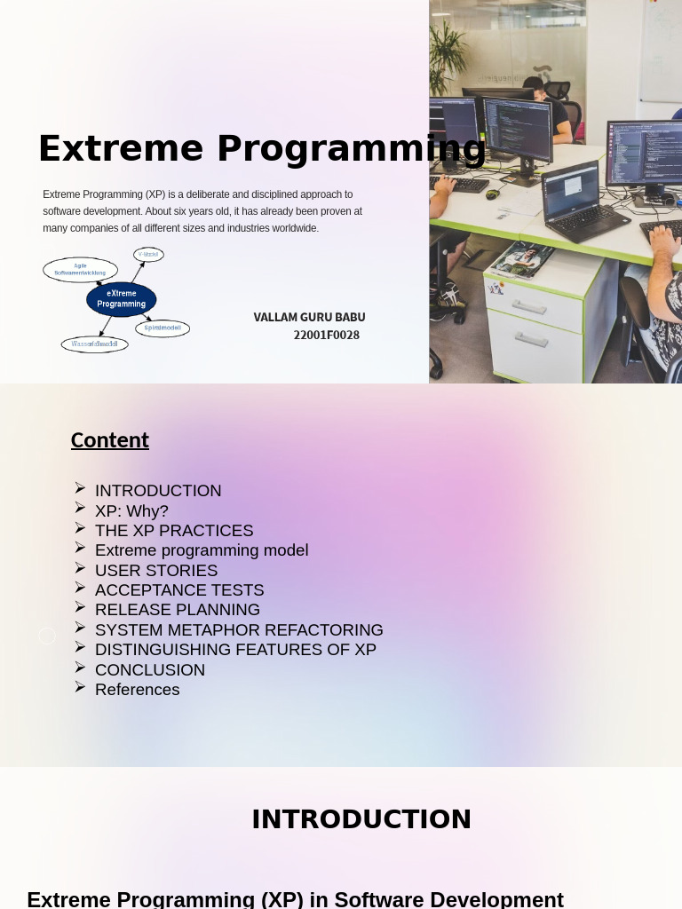 28 VALLAM GURUBABU (Extreme Programming) | PDF