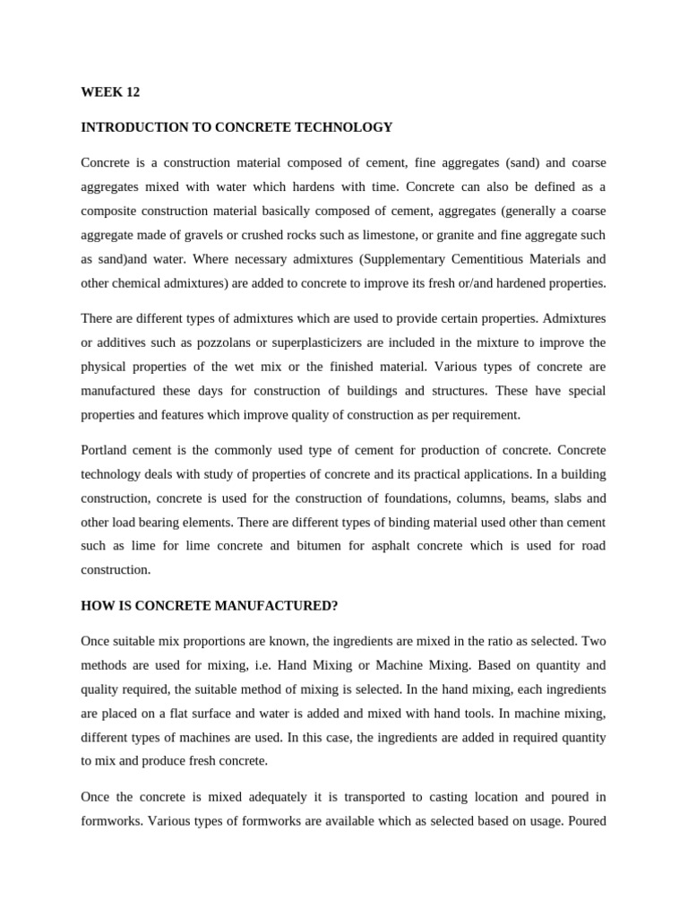 INTRODUCTION TO CIVIL ENGINEERING - MODULE 5 | PDF