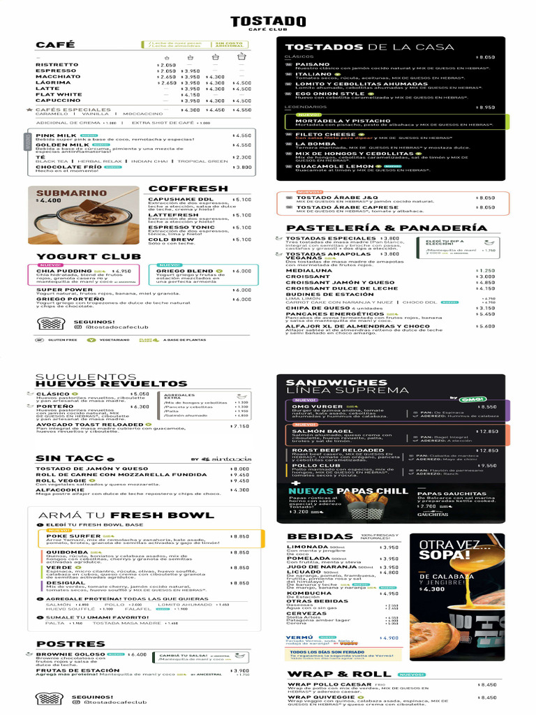 Menu Devoto Agosto24 | PDF