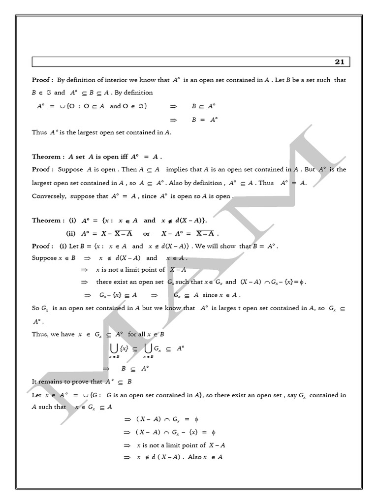 Pages From Topology | PDF | Mathematical Structures | Mathematical Concepts