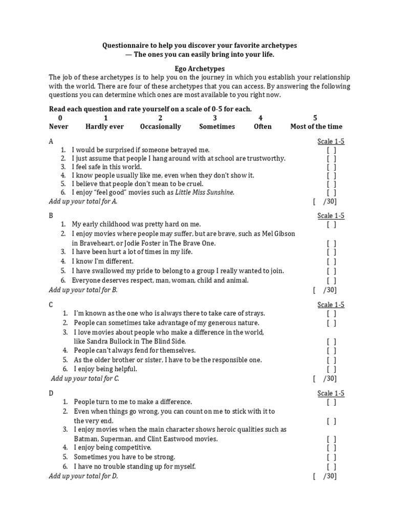 Questionnaire Pdf