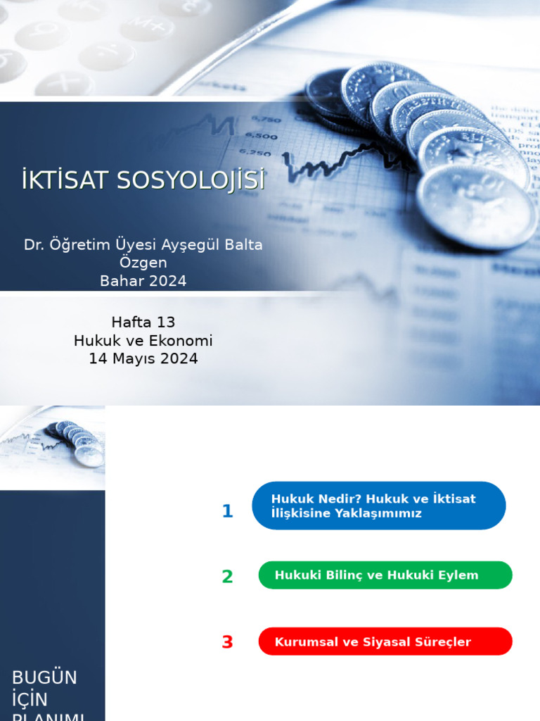 Iktisat Ders 13 14 Mayis 2024 | PDF