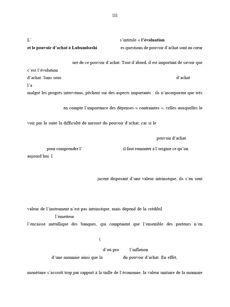 Memoire Corrige Chap 4 | PDF