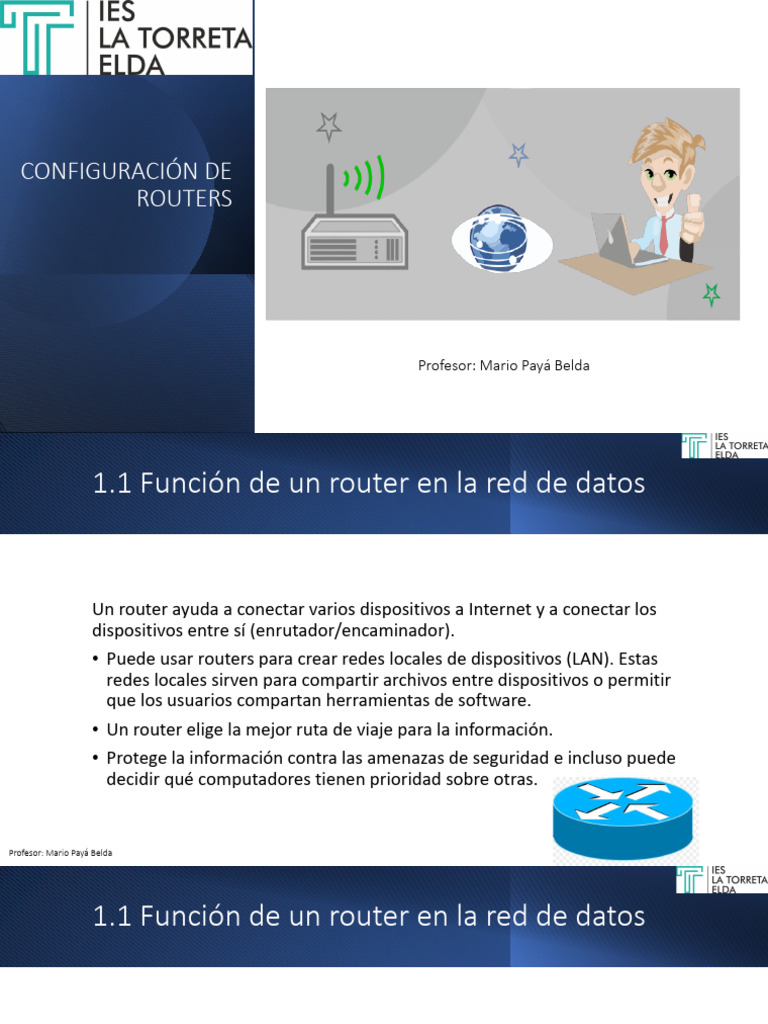 Tema 1 Routers | PDF