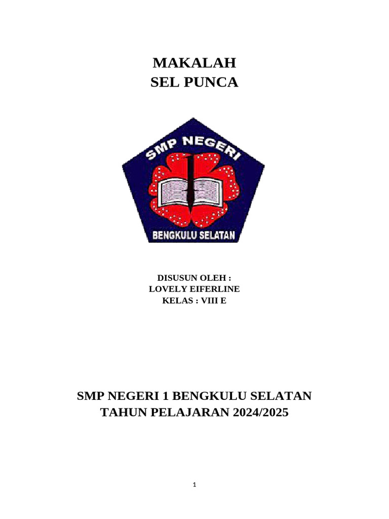 Makalah Sel Punca | PDF