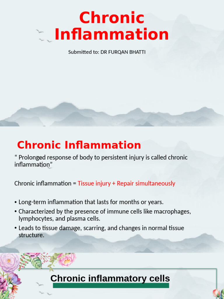 Chronic Inflammation | PDF
