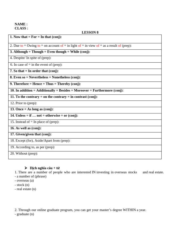 Ktra Ls Liên T Gi I T Lesson 8 Official | PDF