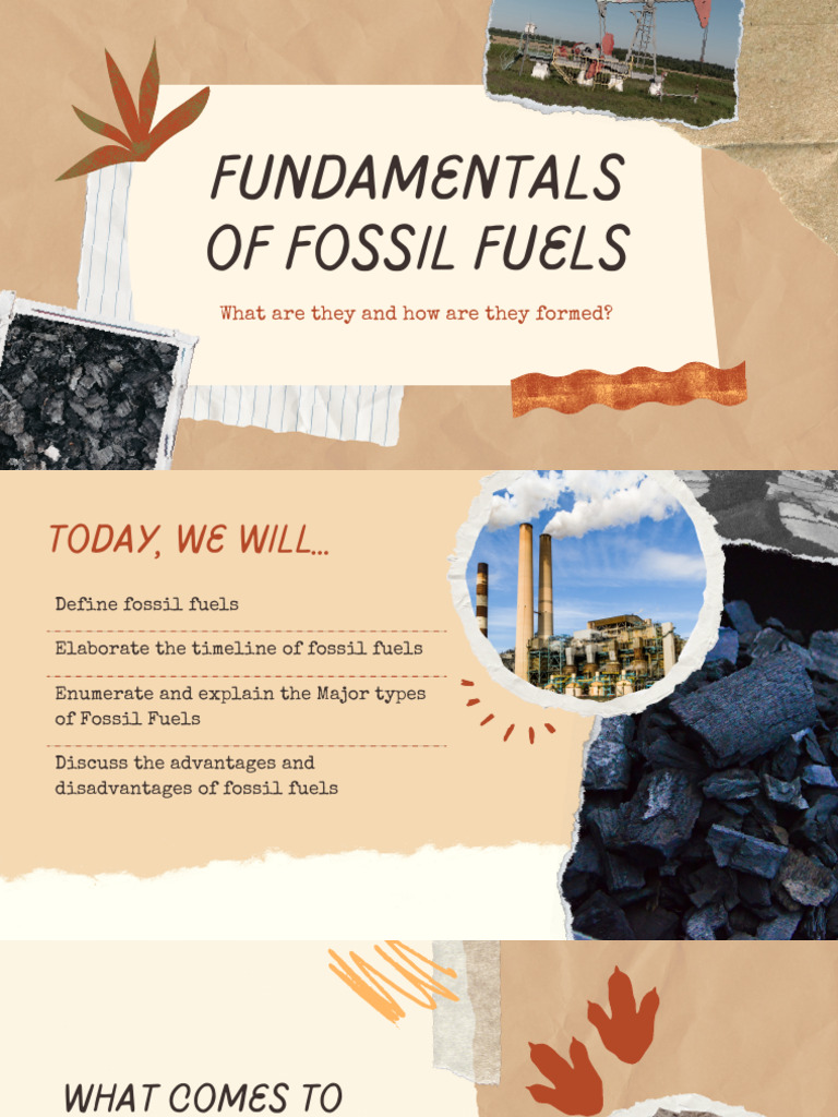 Understanding Fossil Fuels: Types & Formation | PDF | Coal | Home & Garden