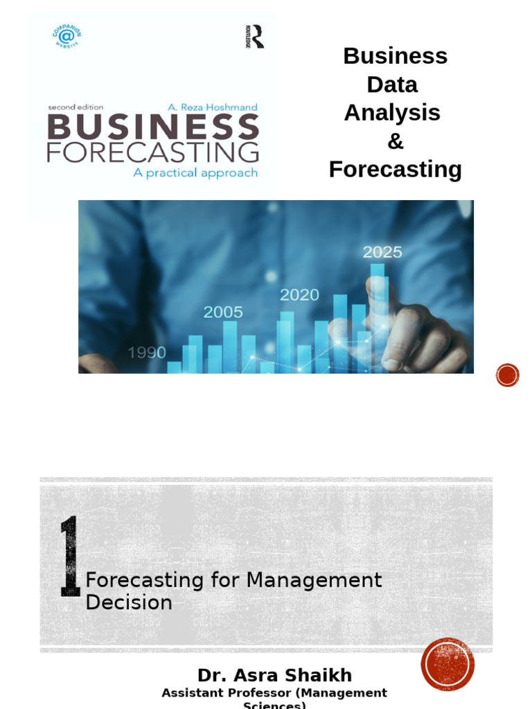 Data Analytical and Forecasting Lecture 1 | PDF | Forecasting | Career & Growth