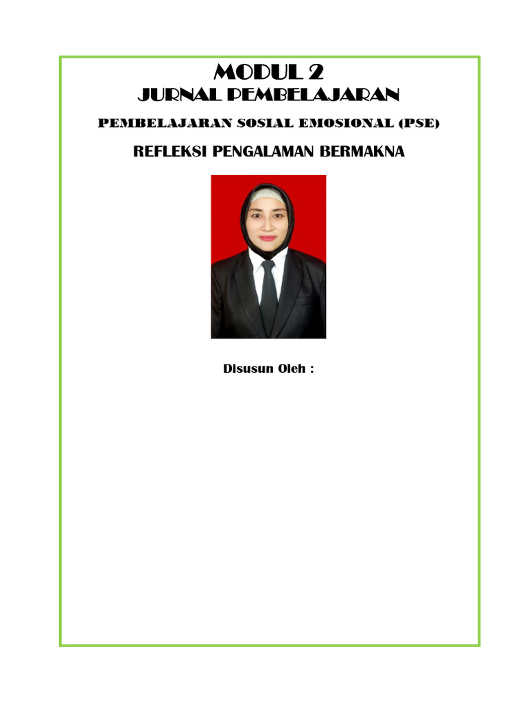 Jurnal Pembelajaran - Modul 2 - PSE - PPG Daljab - Tahap 2 Tahun 2024 - Laila Tonnor | PDF ...