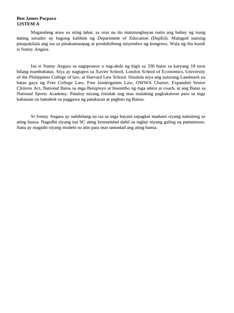 Sony Angara | PDF