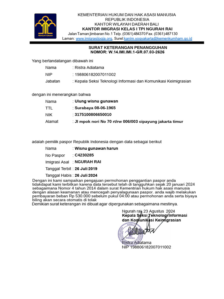 Ngurah Rai 2024 | PDF