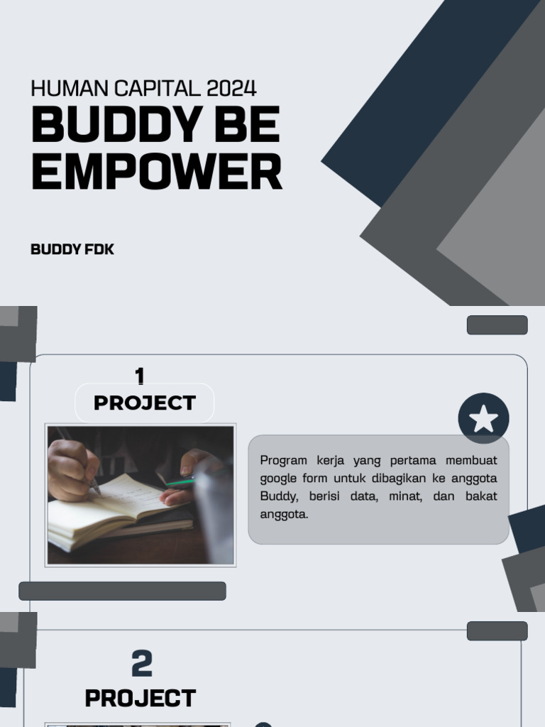 Project Buddy Be Empower | PDF