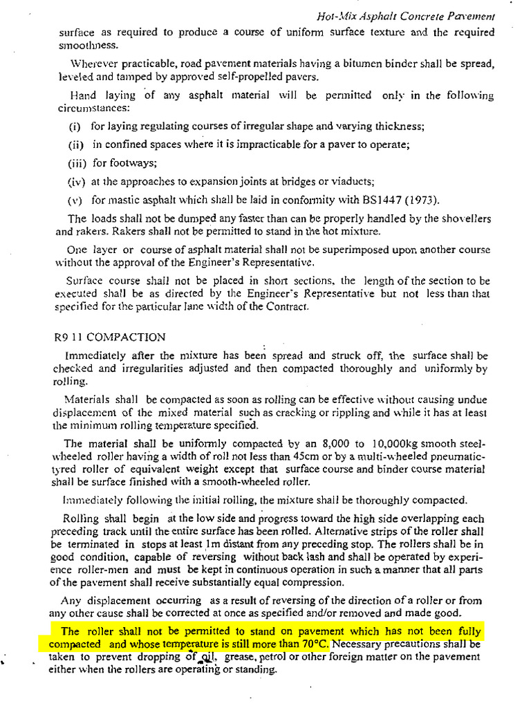 Iraqi Standard Specifications For Roads and Bridges | PDF
