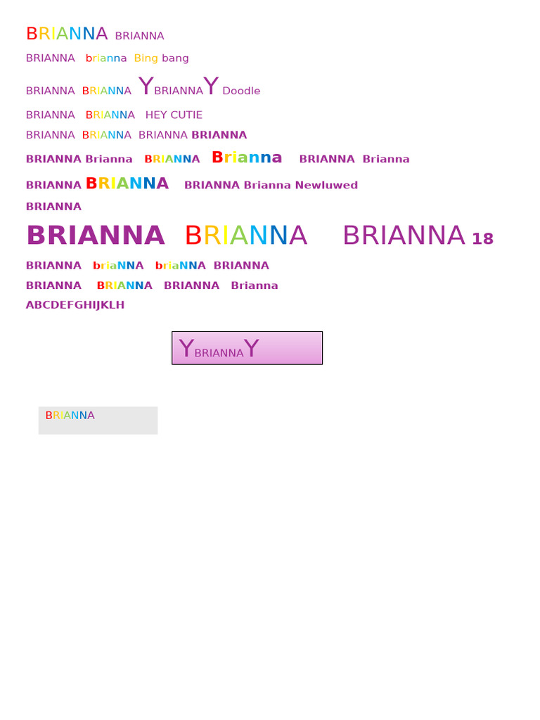 Brianna Brianna | PDF