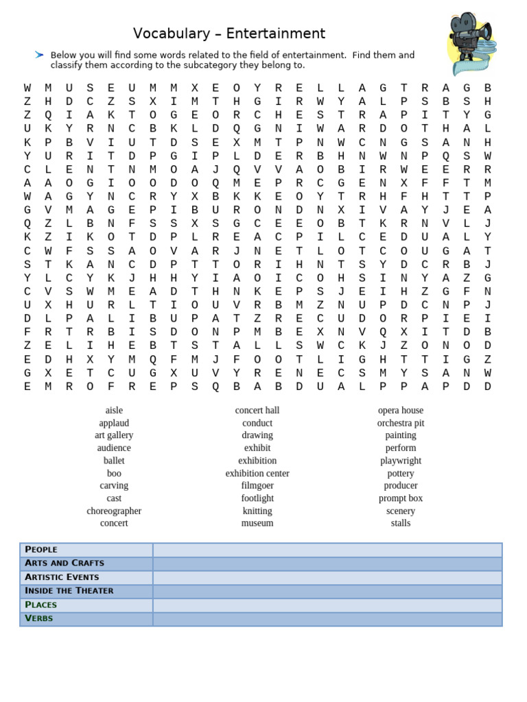 Word Search Entertainment | PDF