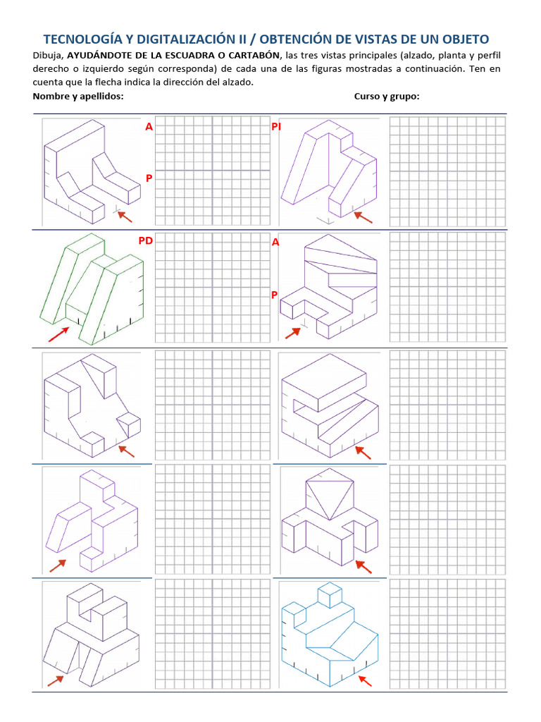 Fichas de obtención de vistas - ref | PDF