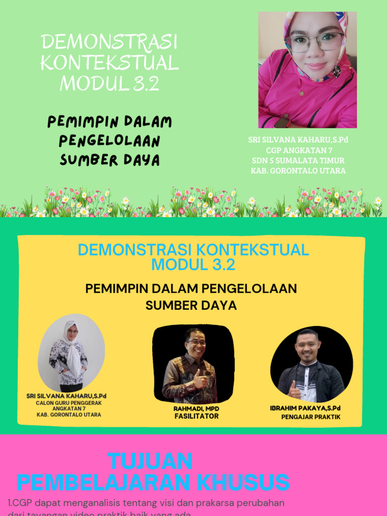Demonstrasi Kontekstual Modul 3.2 PDF | PDF
