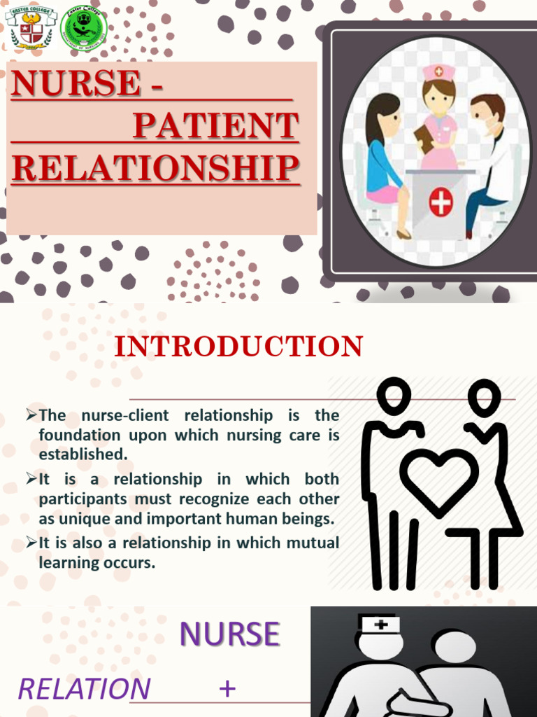 Nurse Patientrelationship 200427134036 | PDF
