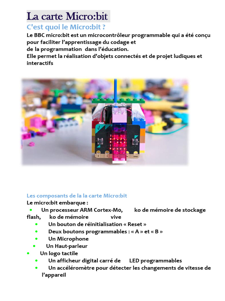 Microbit | PDF