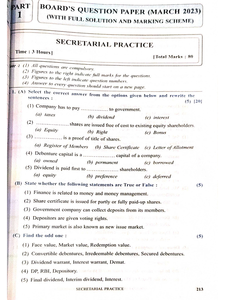 S.P Paper | PDF