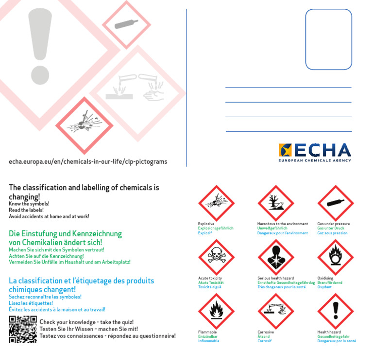 Hazard Pictograms Endefr en | PDF