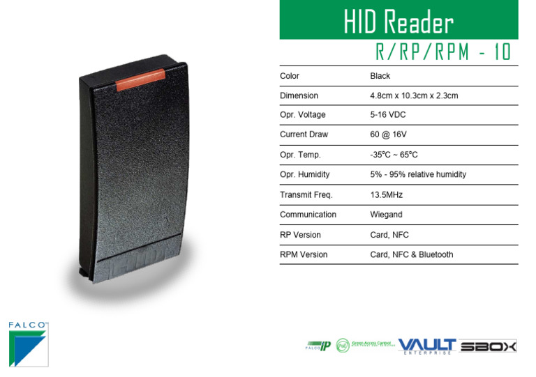 HID-Reader-R-10 | PDF