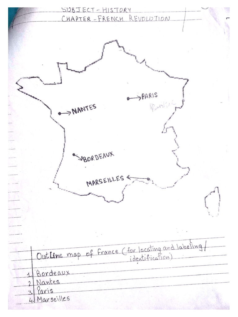 Map French Revolution | PDF