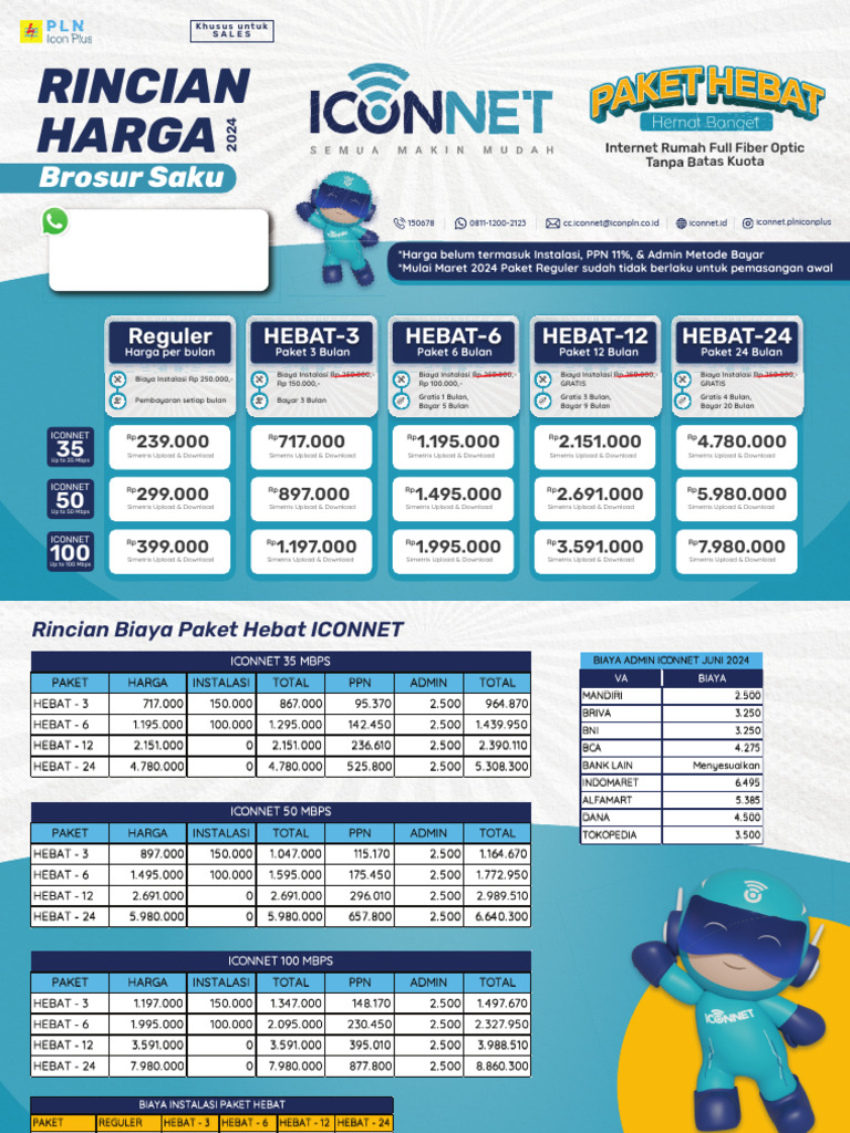 Brosur Pricelist Paket Hebat | PDF