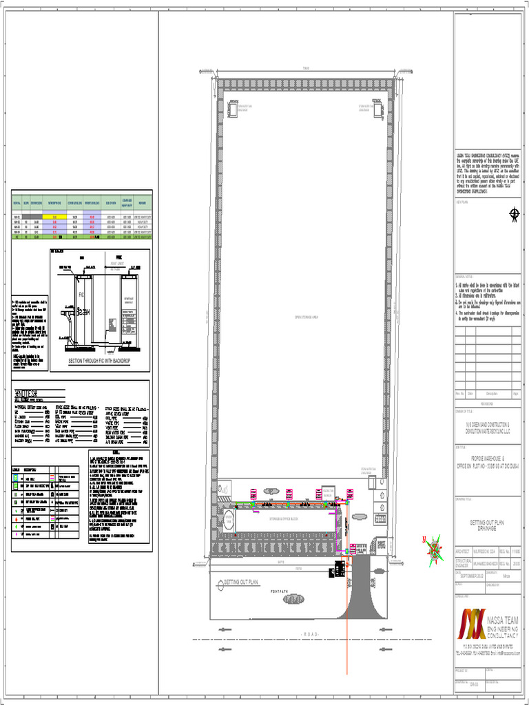 DR-03 Setting Out Plan | PDF