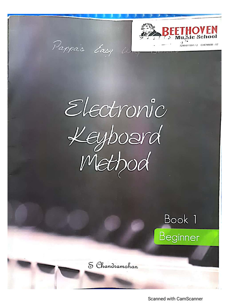 Electronic Keyboard Method Book 1 | PDF