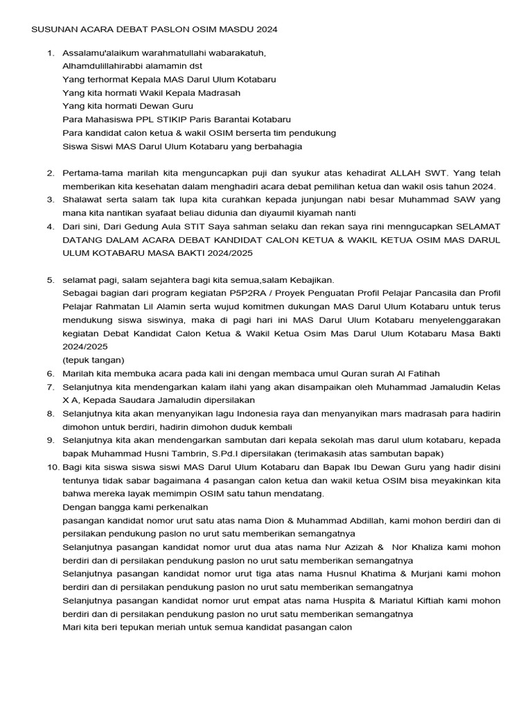 Teks Moderator | PDF