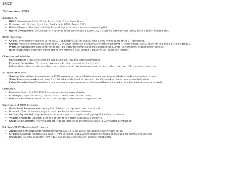 BRICS | PDF