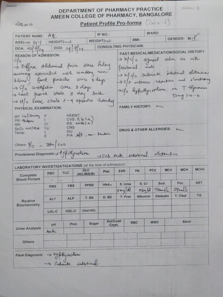 Hannah S (Minor Case 1 & 2) | PDF