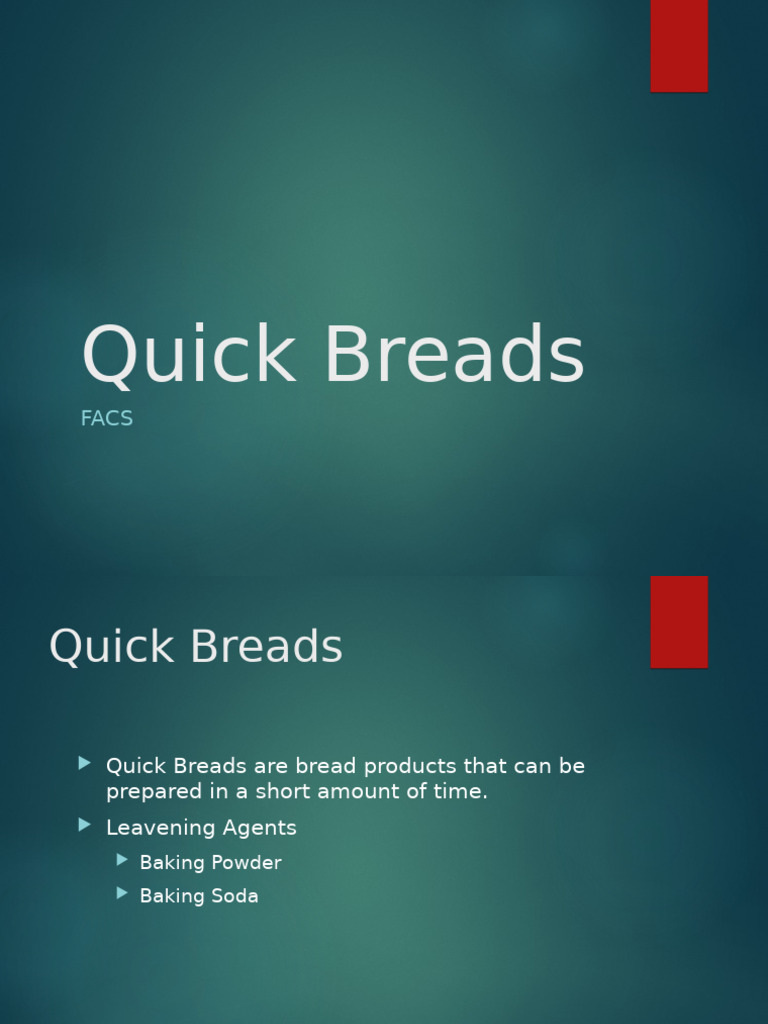Quick Breads | PDF