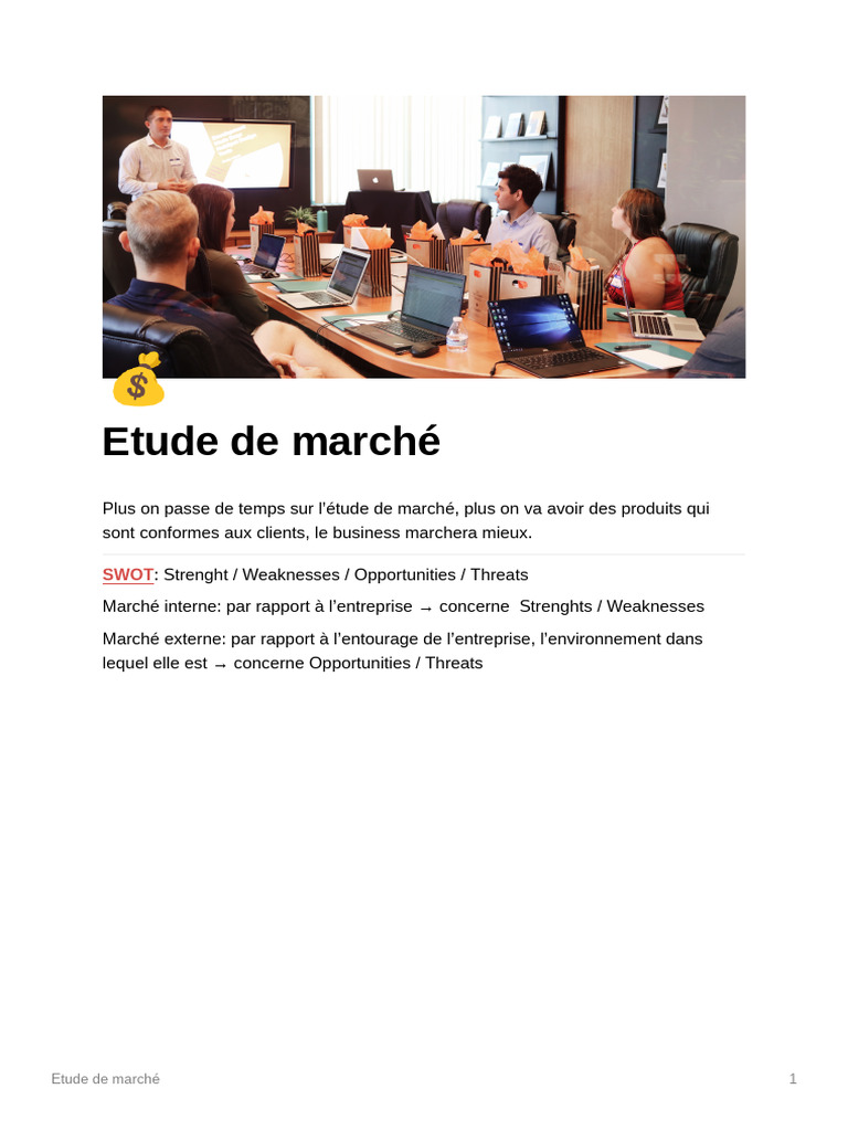 Etude de Marche | PDF