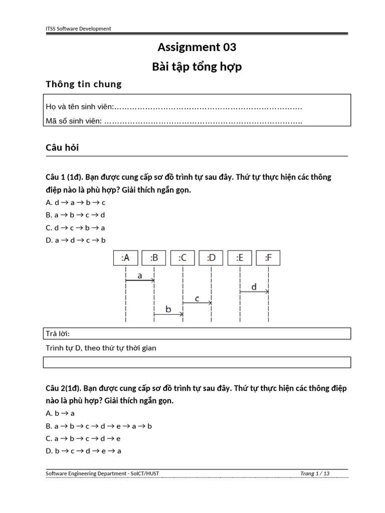 Assignment 03 - Bai Tap Tong Hop 20241 | PDF