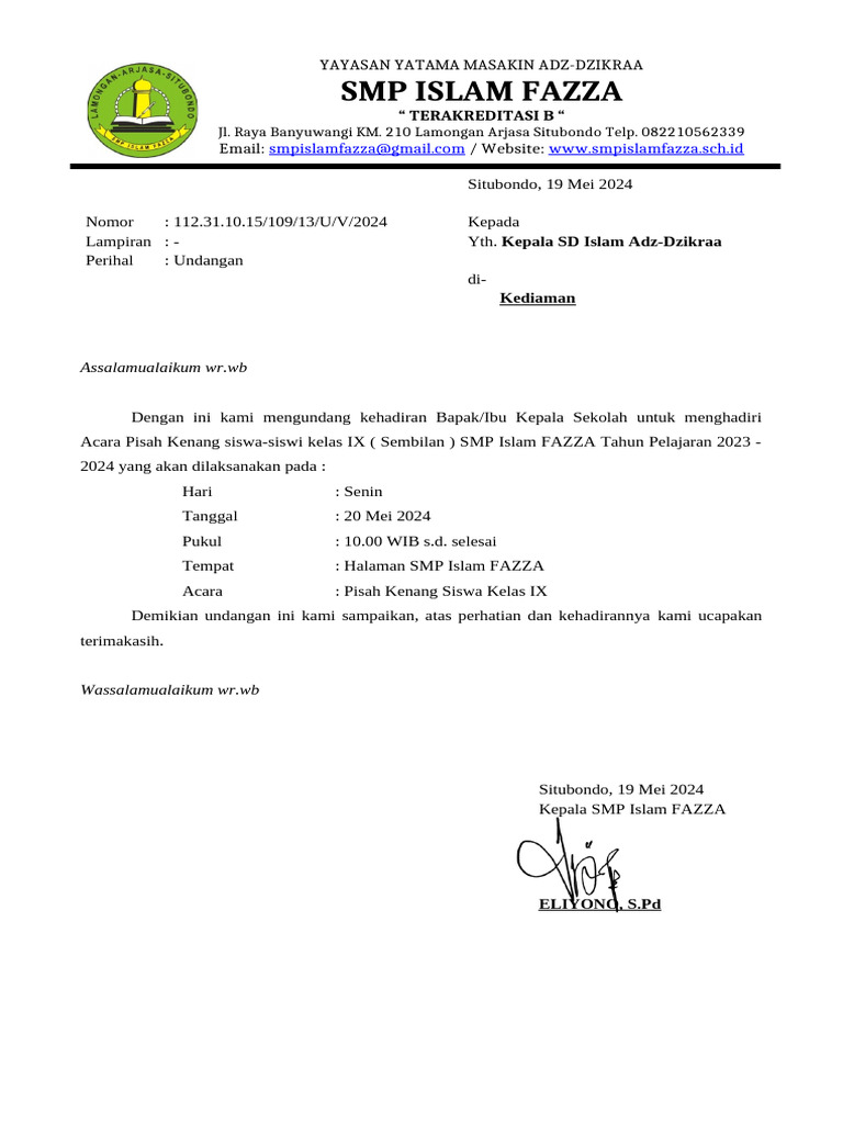Undangan Acara | PDF