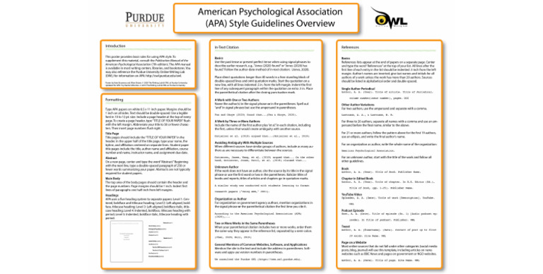 APA Poster | PDF